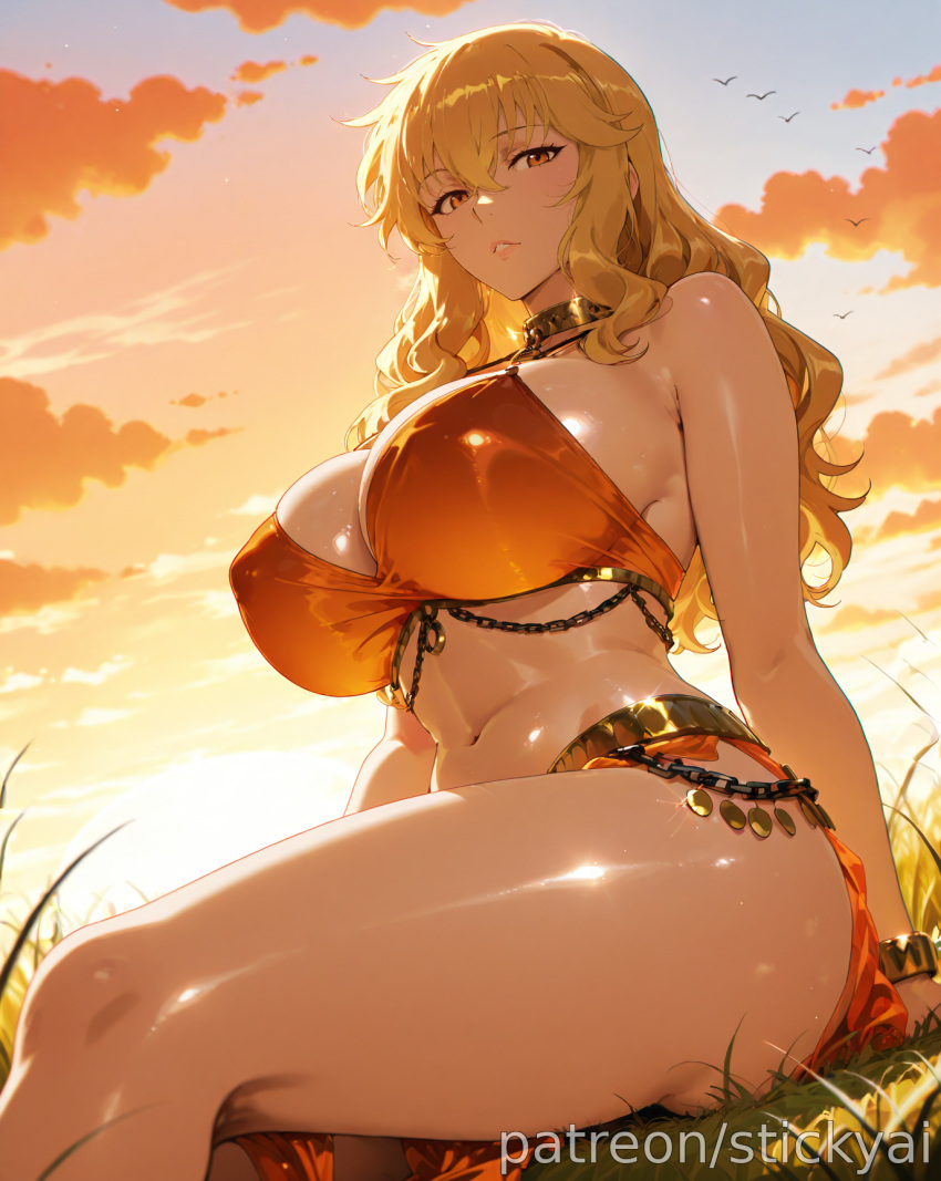 Rule 34 1girls Ai Generated Blonde Hair Breasts Female Gina Solo