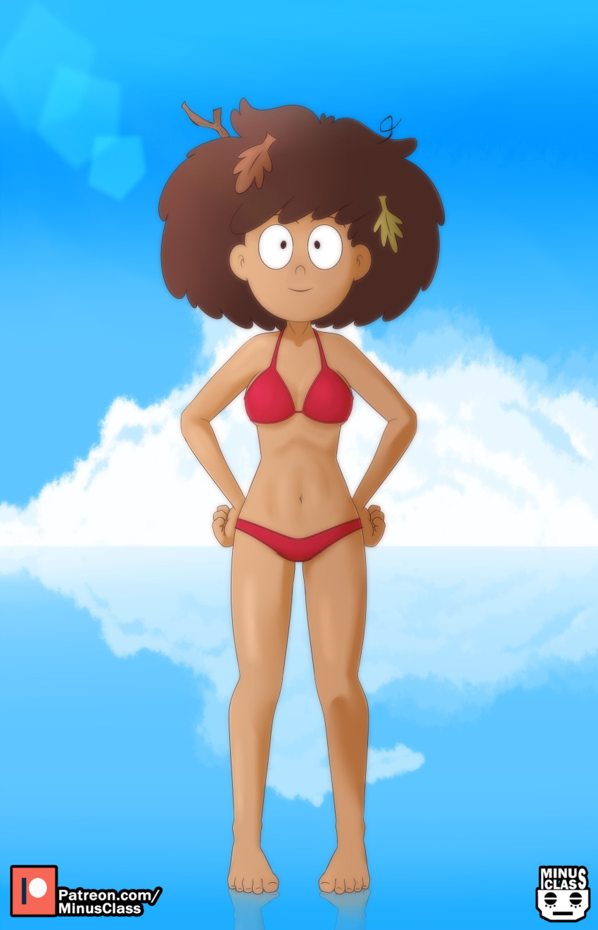 Rule 34 Amphibia Anne Boonchuy Bikini Blue Sky Clouds Female Lens