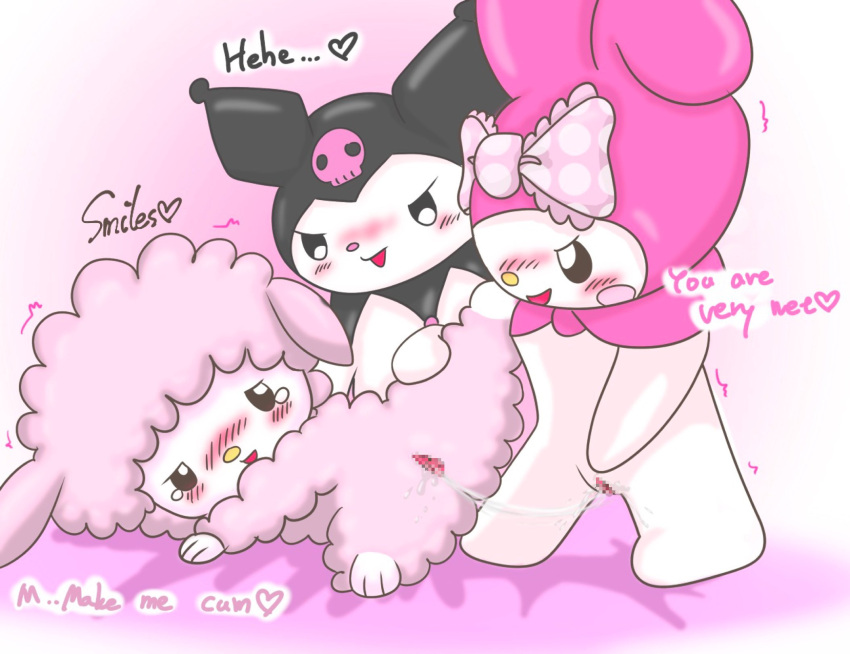 Rule 34 3girls Female Female Only Kuromi Multiple Girls My Melody My 8901
