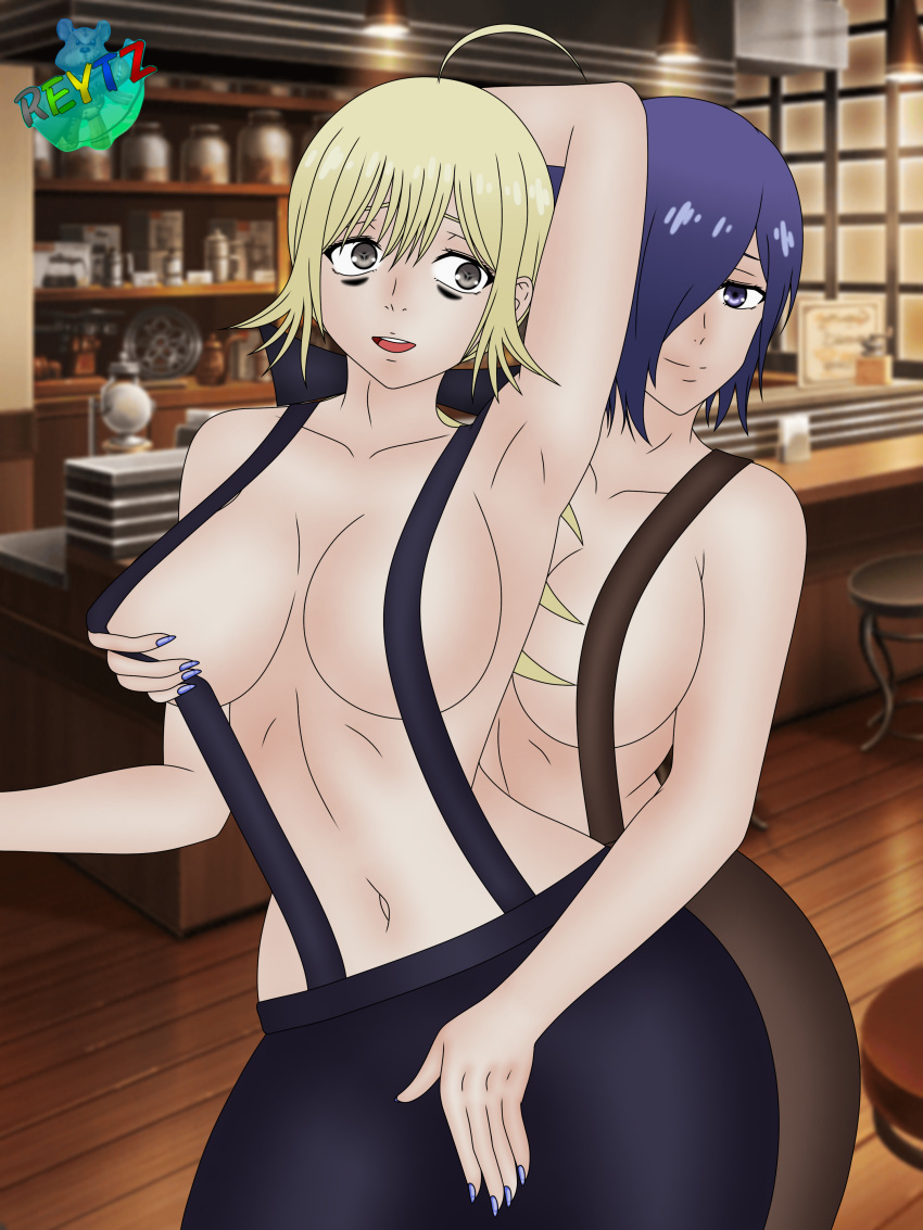 Rule 34 2girls Choujin X Female Female Only Kirishima Touka Multiple 9815
