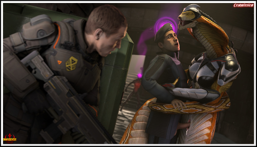 Rule 34 1girls 3boys 3d Alien Alien Girl Anthro Athletic Female 1065