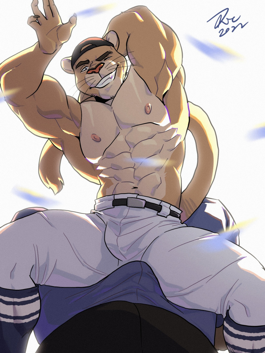 Rule 34 2022 Anthro Anthro On Top Baseball Baseball Cap Baseball Uniform Belly Big Muscles