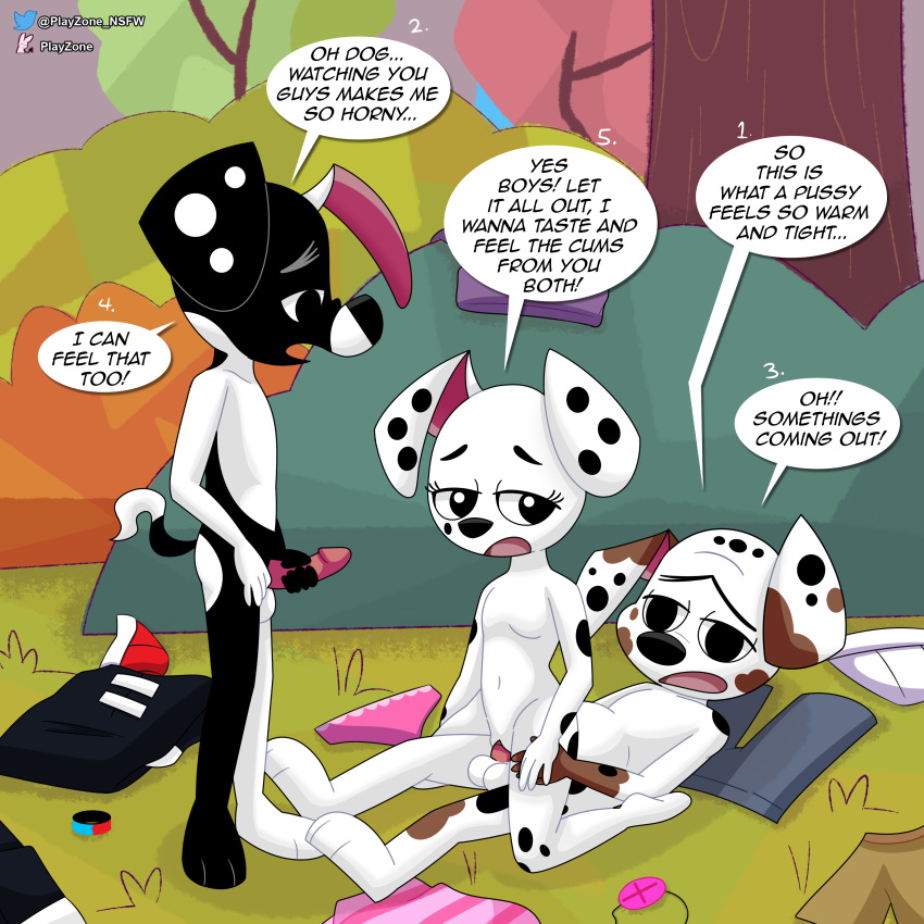 Rule 34 101 Dalmatian Street 101 Dalmatians Absurd Res Anthro Balls