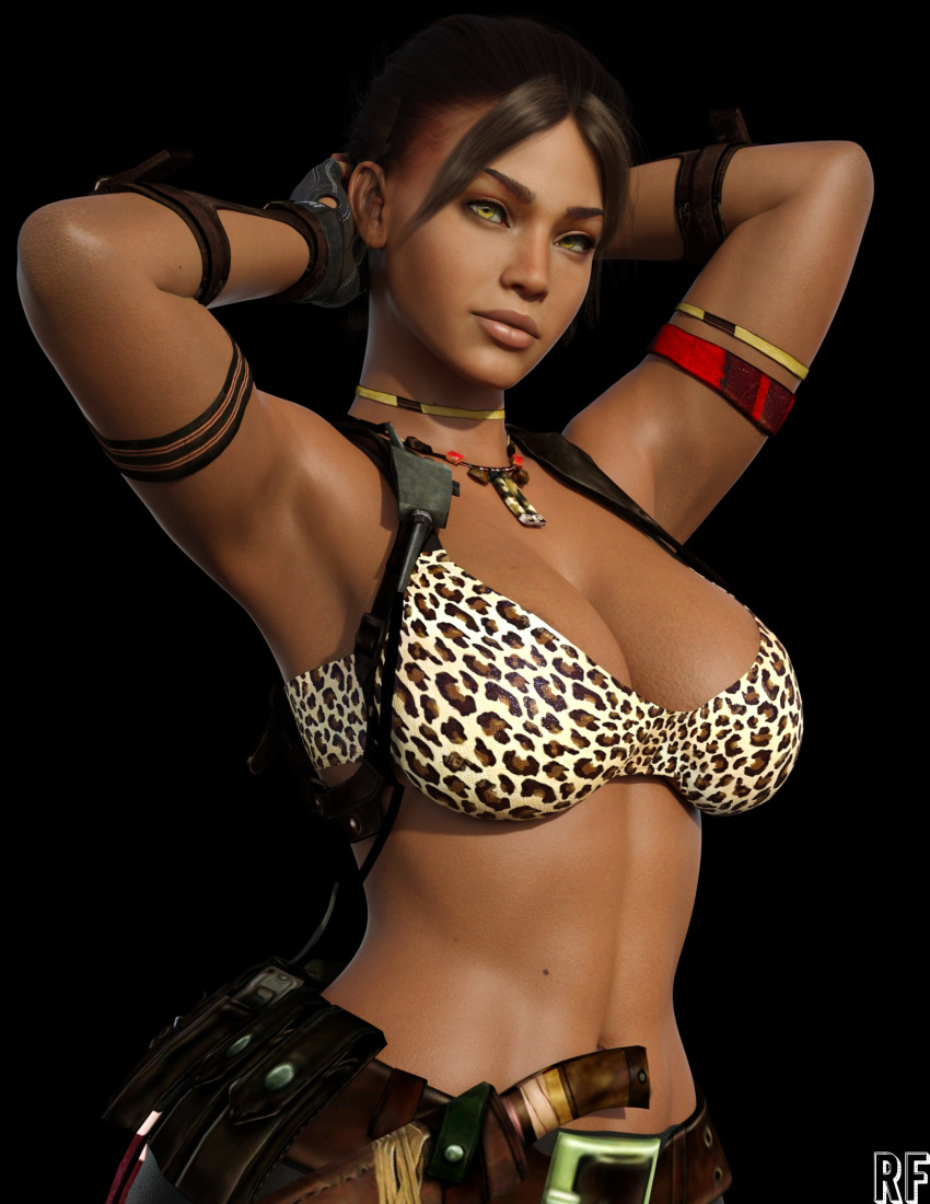 Rule 34 1girls 3d Absurd Res African African Female Arms Behind Head Arms Up Athletic Female