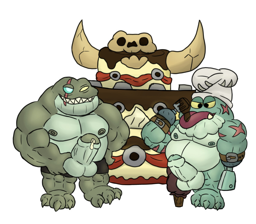 Rule 34 Amideo Amphibia Amphibia Series Amphibian Amphibian Humanoid Buff Cake Captain Grime