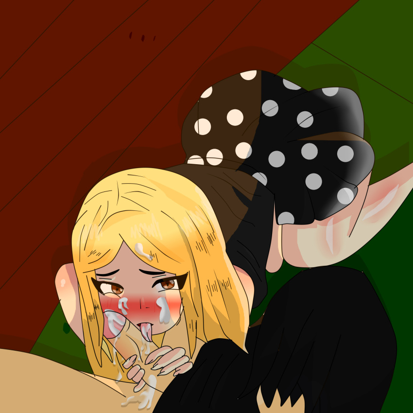 Rule 34 Blush Cum Cum In Hair Devil Trigger Erection Female 5445