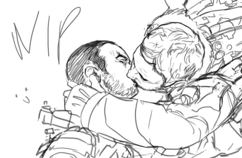 Rule 34 2boys Dead Space Dead Space 3 Gay Isaac Clarke John Carver 3615