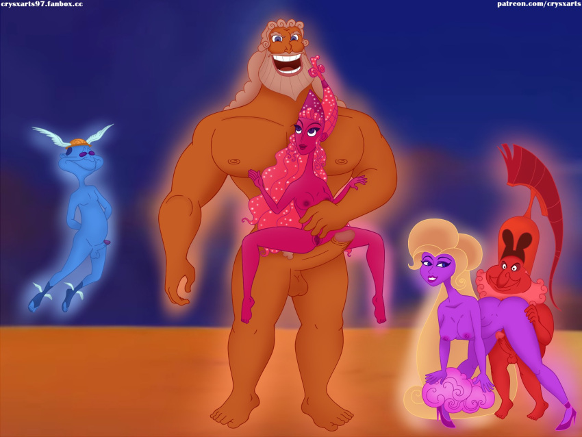 Rule 34 Aphrodite Hercules Ares Hercules Crysx Crysx Arts Disney