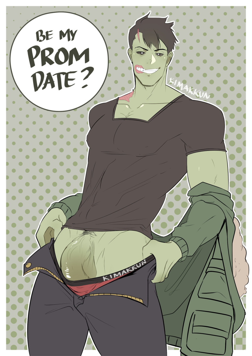 Rule 34 Bara Black Sclera Brian Yu English Text Feet Out Of Frame