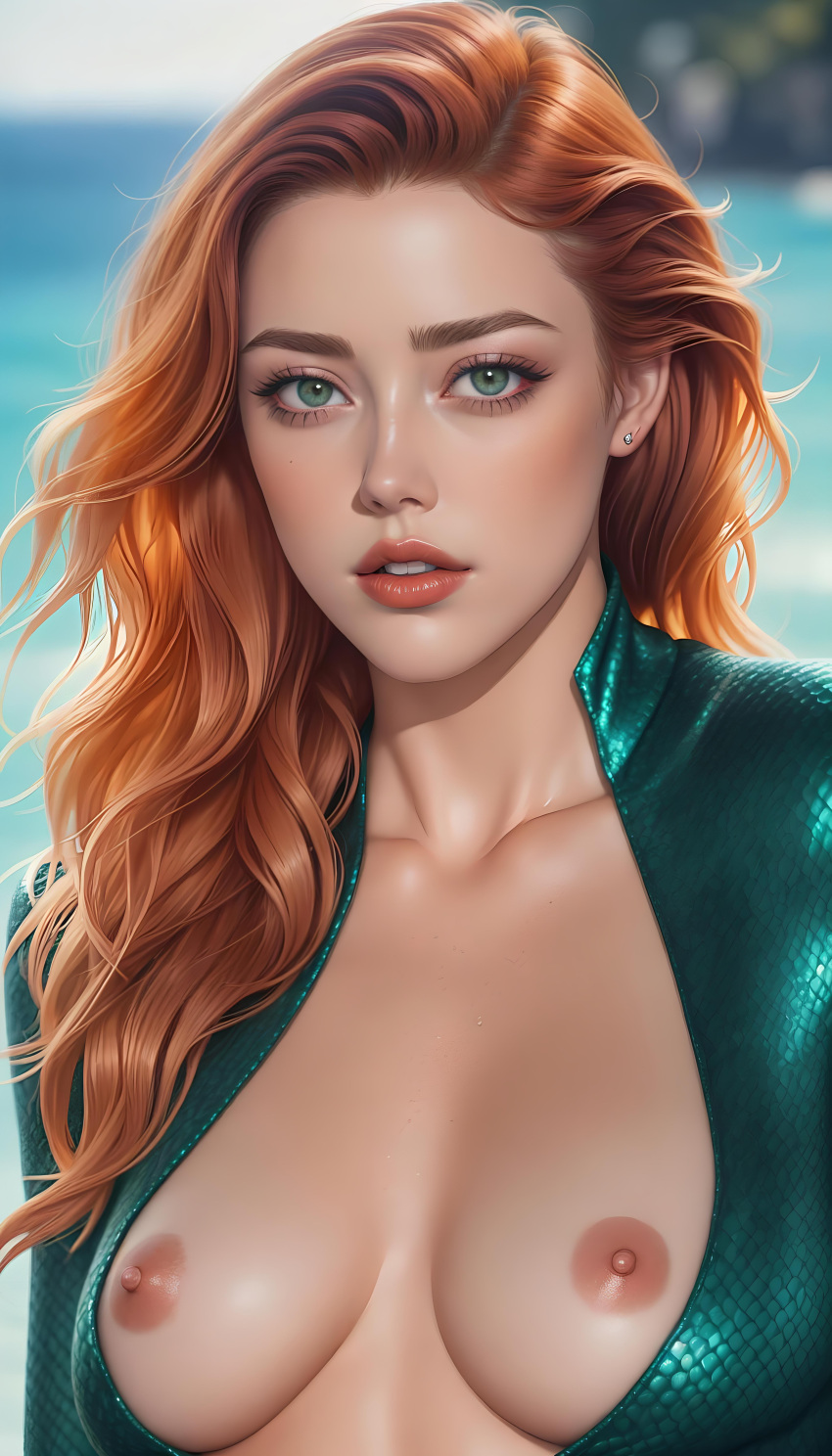 Rule 34 1girls Ai Generated Amber Heard Aquaman Series Artistic 1921