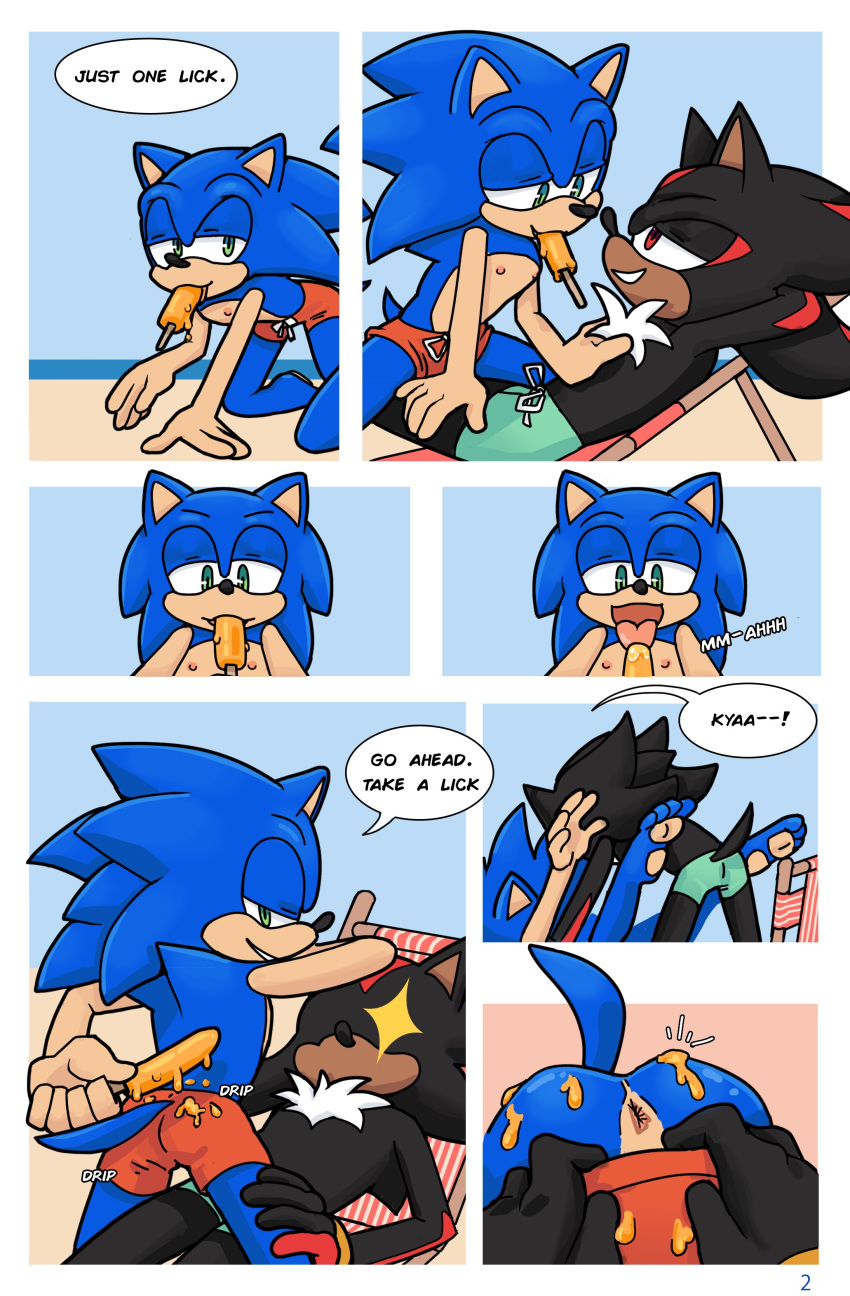 Rule 34 Absurd Res Anthro Anus Arrow Hearted Ass Barefoot Beach Comic