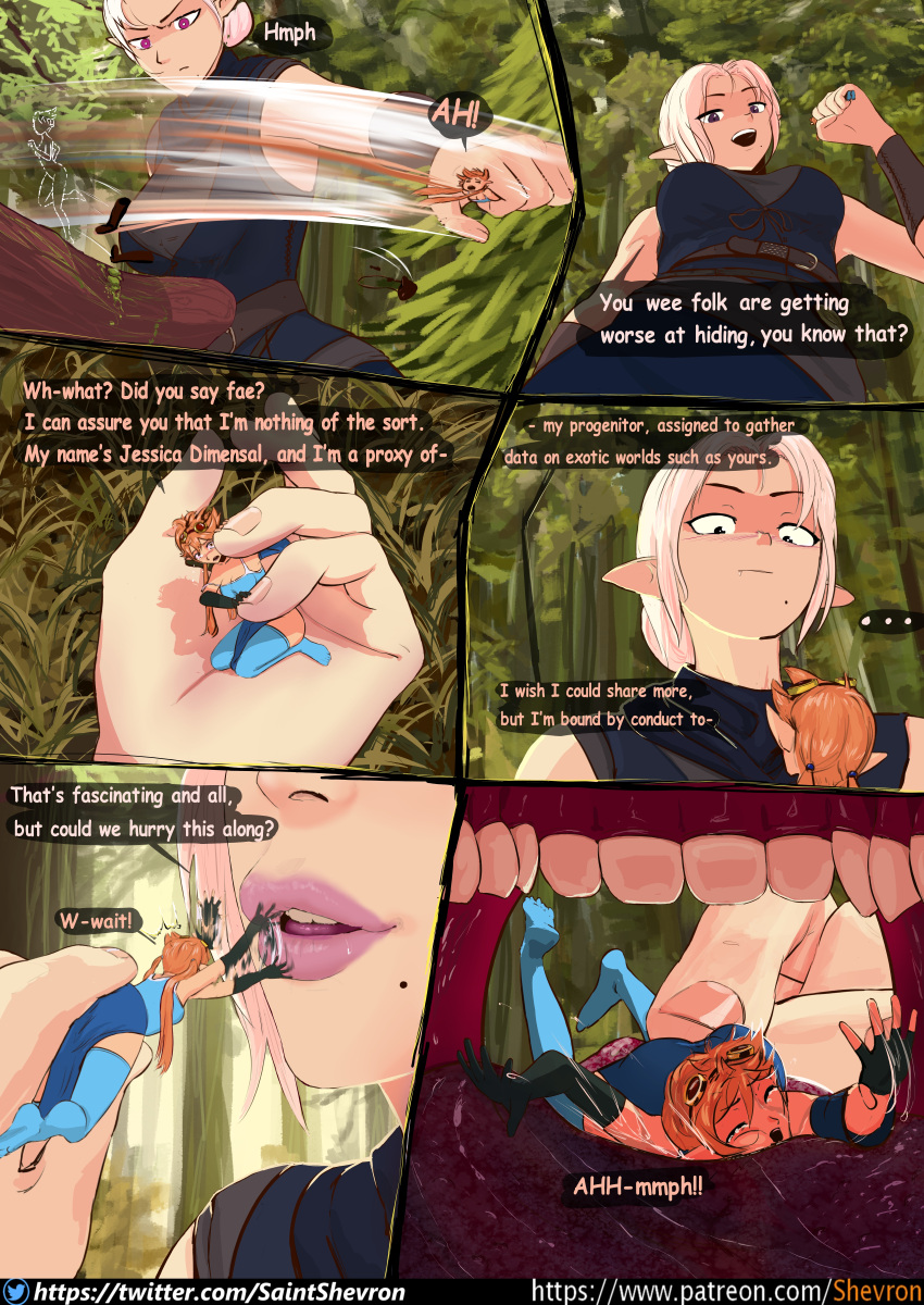 Rule 34 2girls Giantess Oral Vore Shevron Unwilling Prey Vore 12434763
