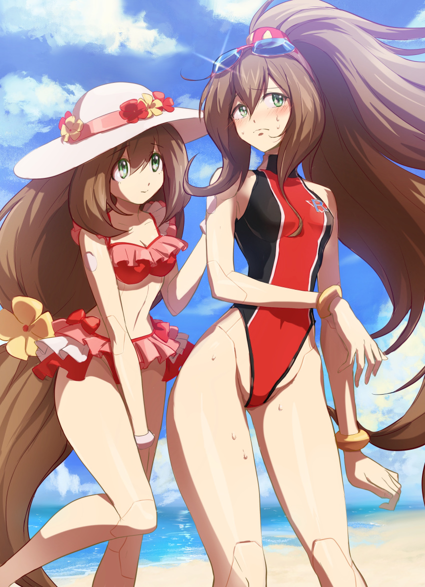 Rule 34 Alternative Costume Bikini Hoshi Mikan Iris Mega Man Iris 7696