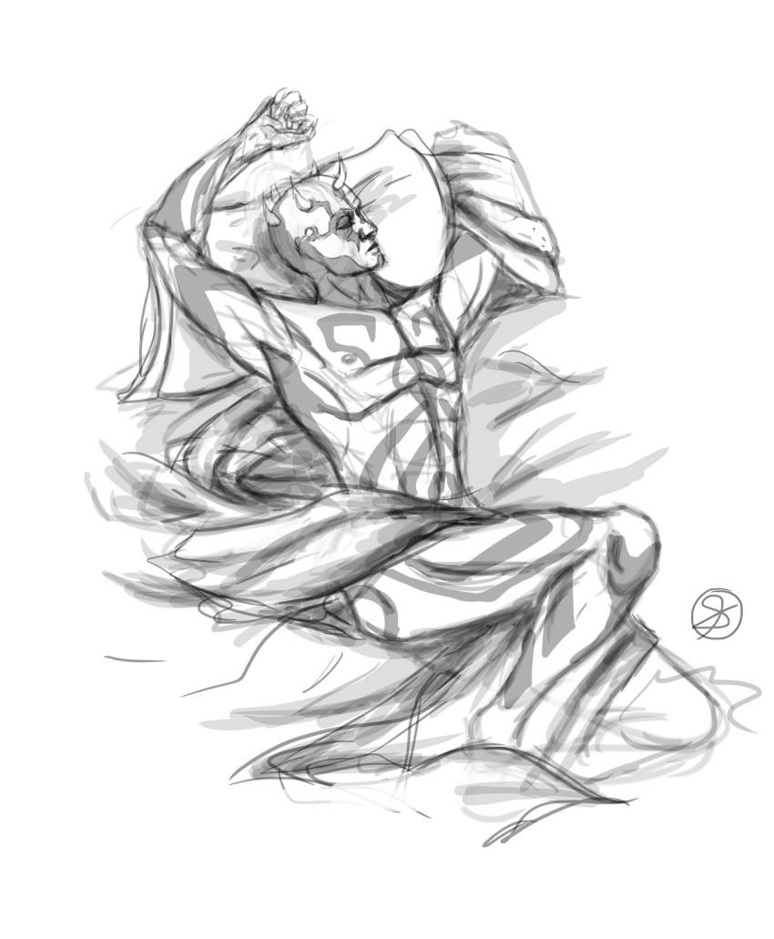 Rule 34 1boy Alien Ass Bed Blanket Body Markings Darth Maul Horns 3903