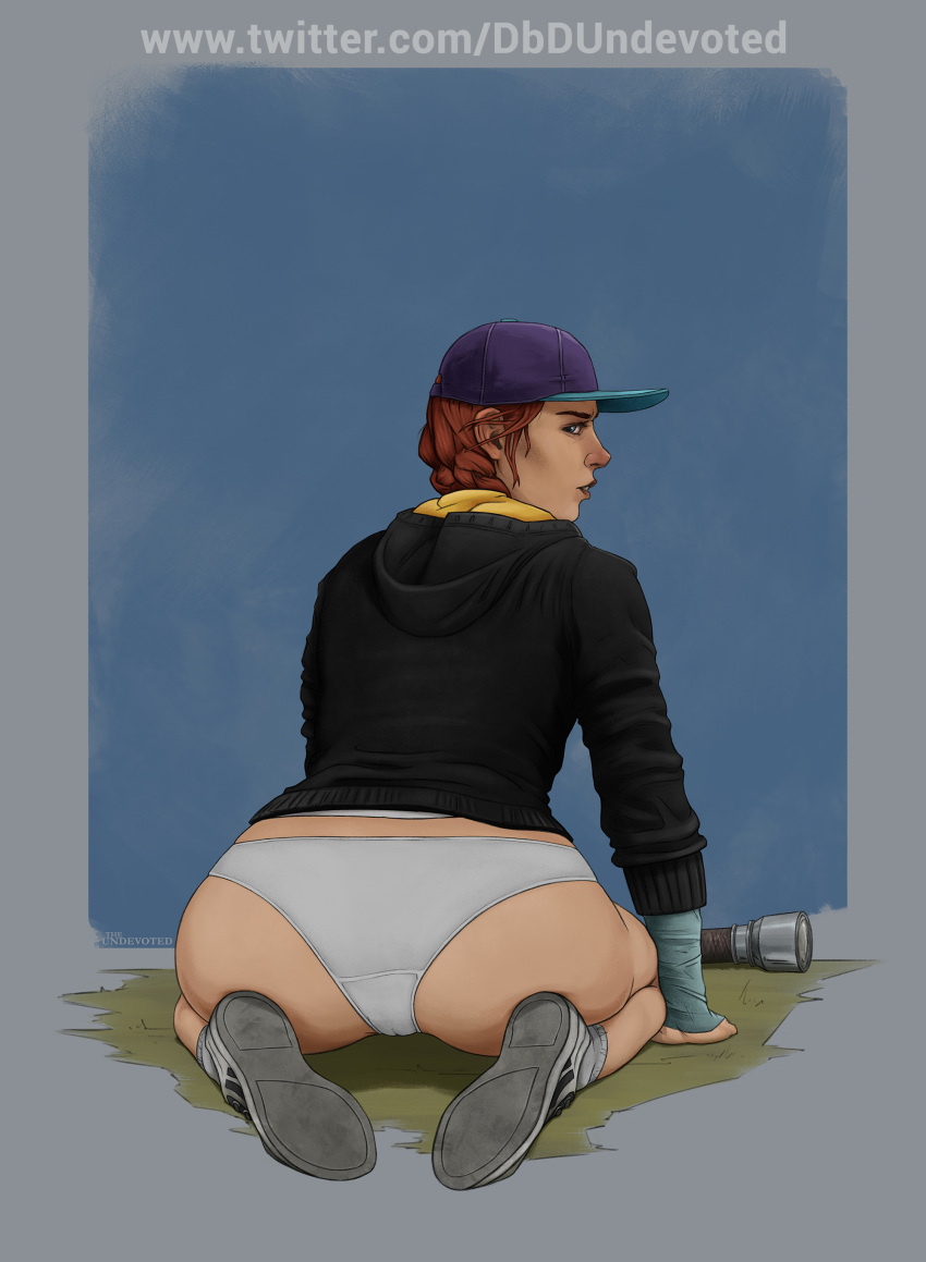 Rule 34 1girls Ass Back View Braid Braided Hair Clothing Dbd Dead By 0589