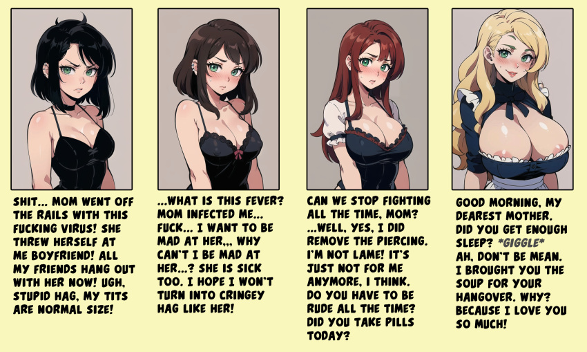 Rule 34 Ai Generated Bimbofication Cleavage Female Huge Ass Huge Breasts Lewdgumiho Midriff