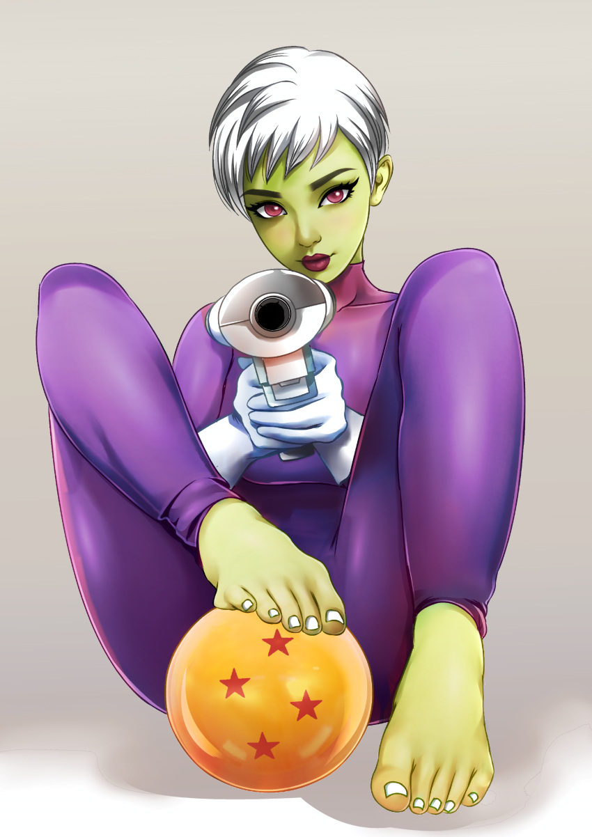 Rule 34 Aiming Big Breasts Bodysuit Cheelai Curvy Dragon Ball Dragon 5377