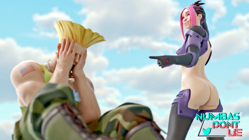 Rule 34 3d Adira Fortnite After Sex Defeated Faceless Male Female Fortnite Guile Pink Hair