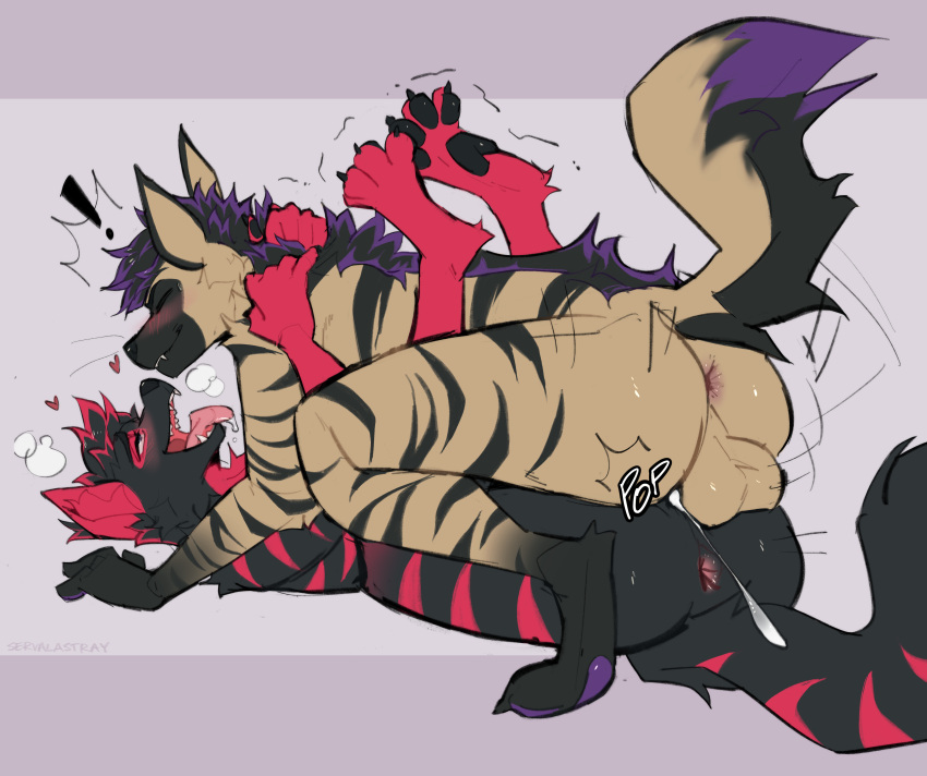 Rule 34 4 Toes 5 Fingers Aardwolf Absurd Res Air Puff Andromorph Anthro Anus Balls Balls Deep