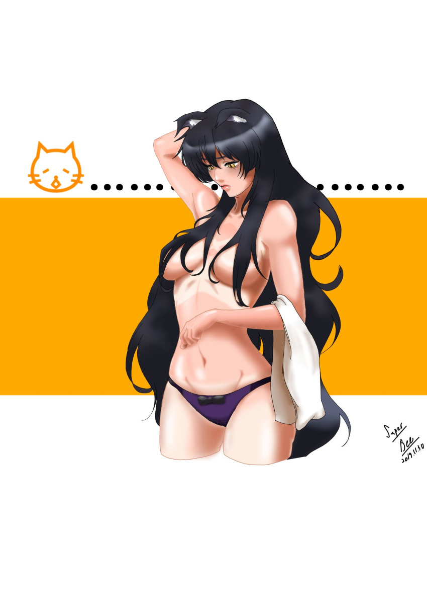 Rule 34 440 Six Pack Black Hair Blake Belladonna Cat Ears Catgirl 2023
