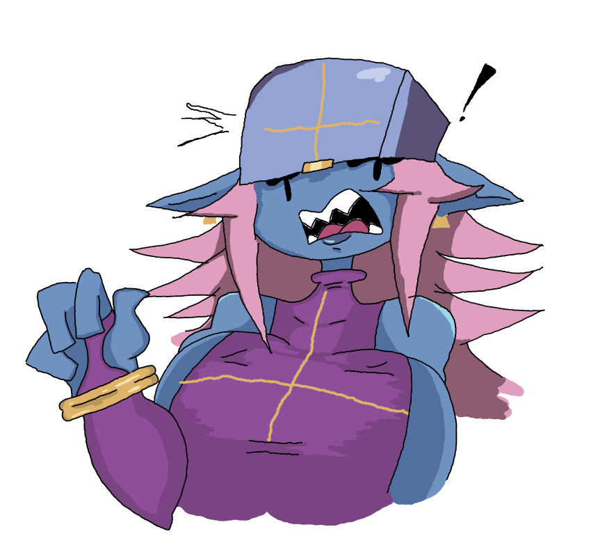 Rule 34 Blue Skin Demise Goldenlitten Female Goblin Goblin Female Helmet Helmet Over Eyes