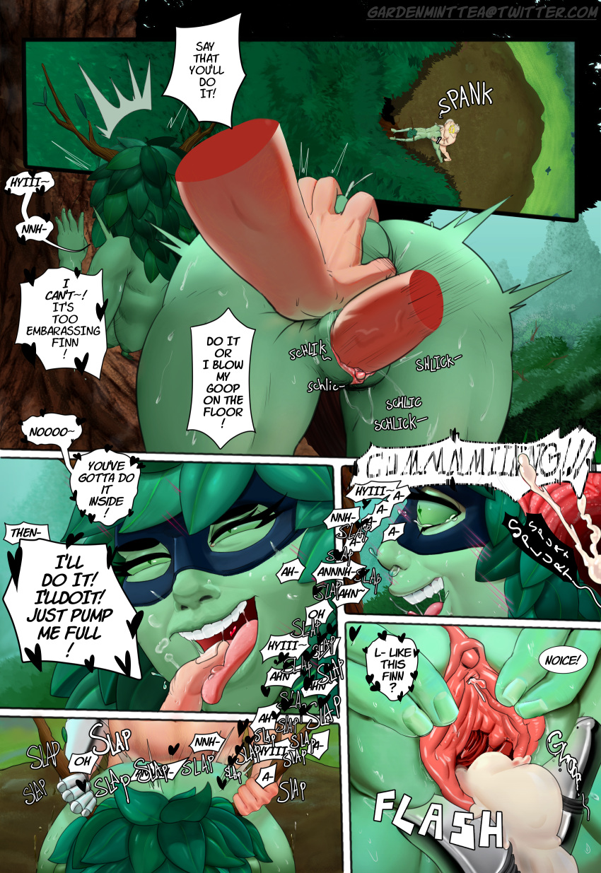 Rule 34 Absurd Res Adventure Time Antler Grab Antlers Ass Bodily Fluids Butt Grab Camera Flash