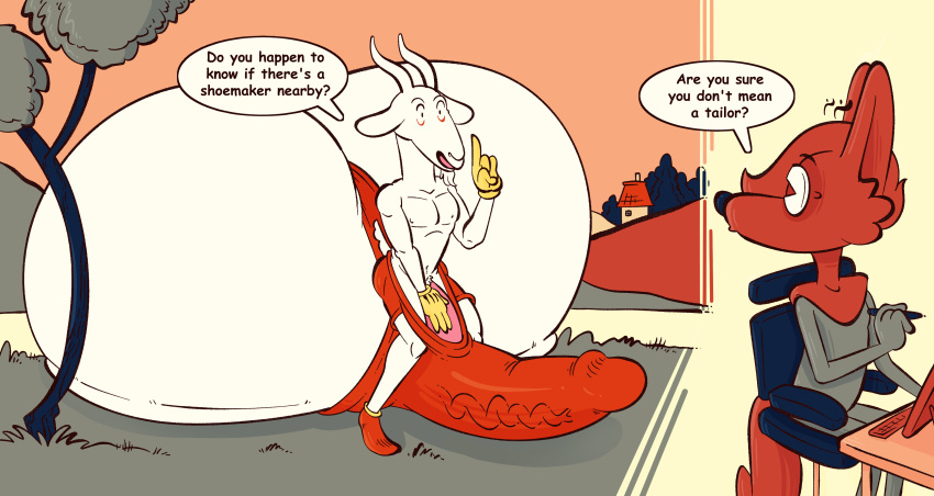 Rule 34 Absurd Res Anthro Balls Big Balls Big Penis Bovid Bulge 0647