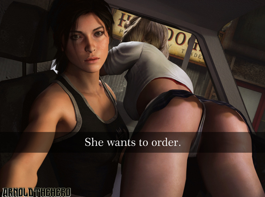 Rule 34 2girls 3d Arnoldthehero Ass Big Ass Brown Hair Cassie Cage
