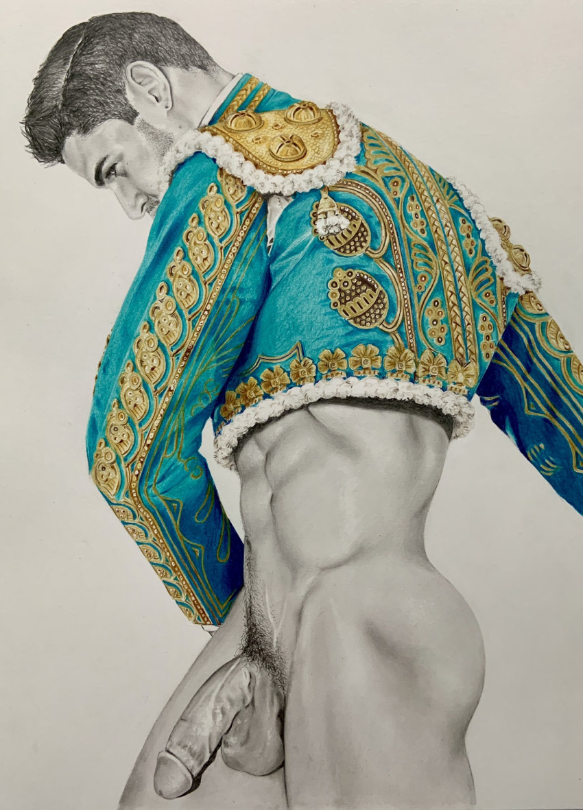 Rule 34 Ass Athlete Brad Welch Art Bullfighter Circumcised Flaccid