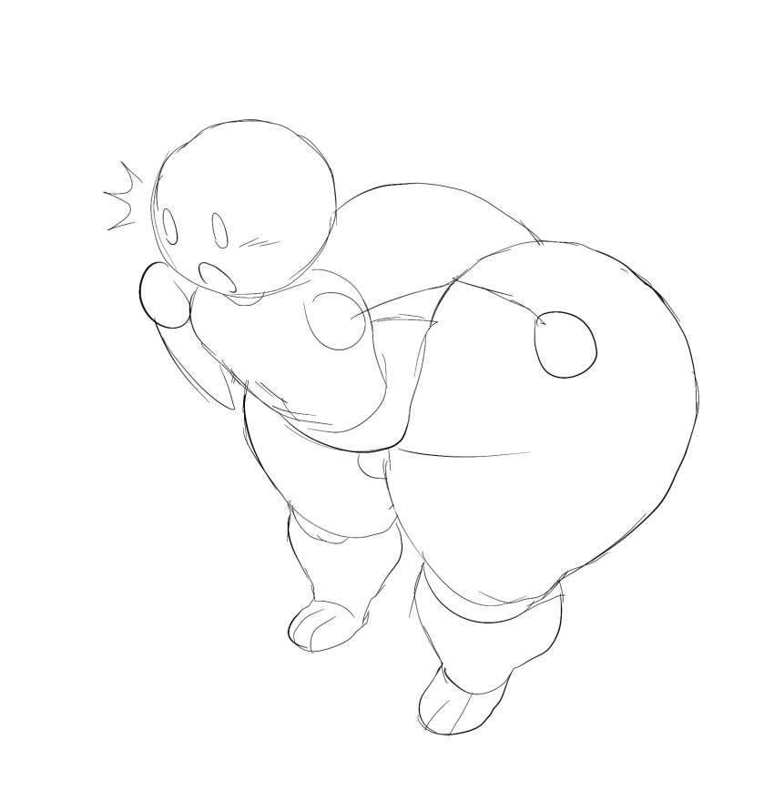 Rule 34 Ass Bigger Than Head Big Ass Big Butt Bubble Butt 4715