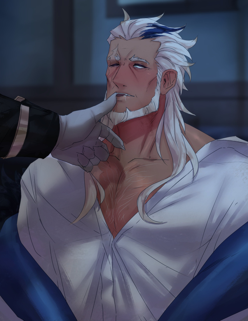 Rule 34 Gay Genshin Impact Licking Pierro Genshin Impact Touching Lip 6691971