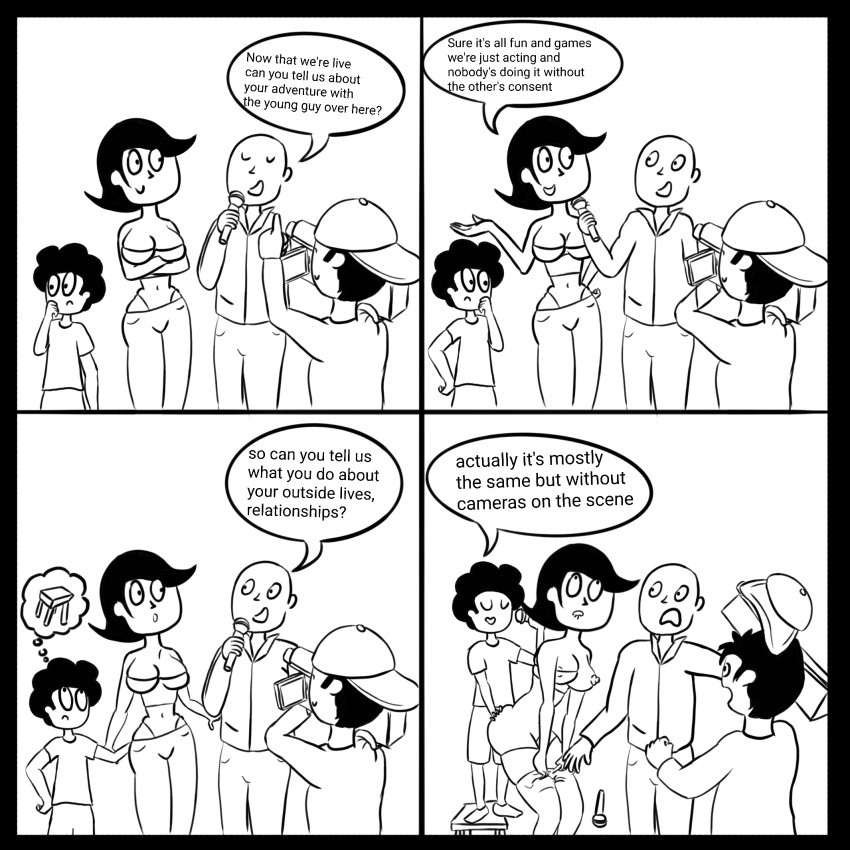 Rule 34 Comic Comic Panel Interview Suddenly Naked 6695713