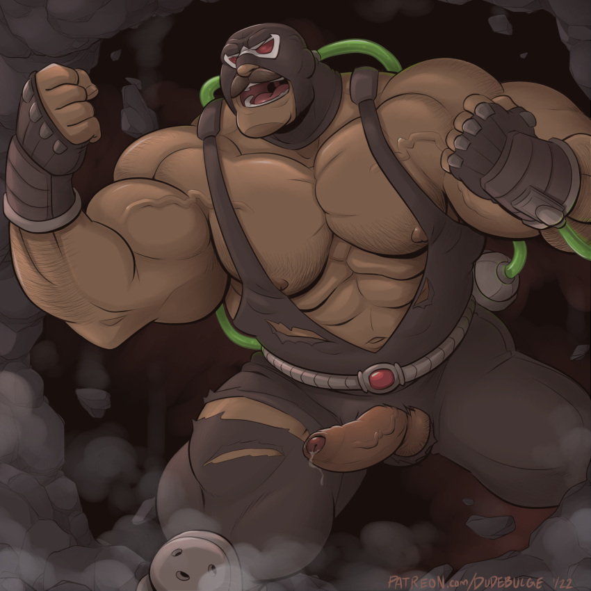 Rule 34 Balls Bane Bara Batman Series Boner Dc Dc Comics Dudebulge