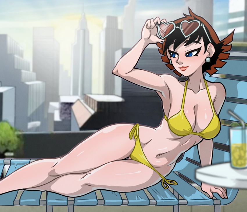 Rule 34 1girls Avengers Big Breasts Bikini Blue Eyes Breasts Brunette