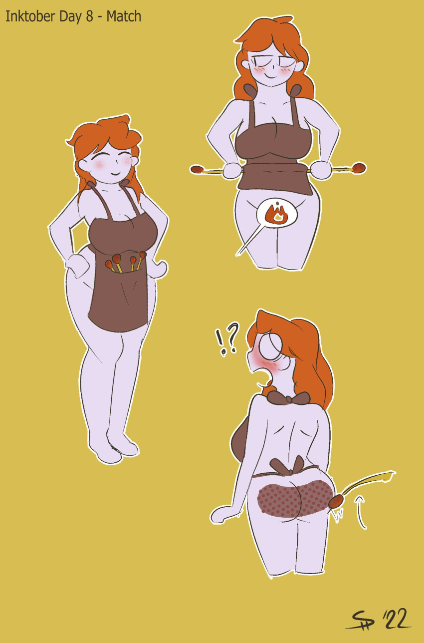 Rule 34 Apron Ass Breasts Match Shinyhatta 6805817 5827