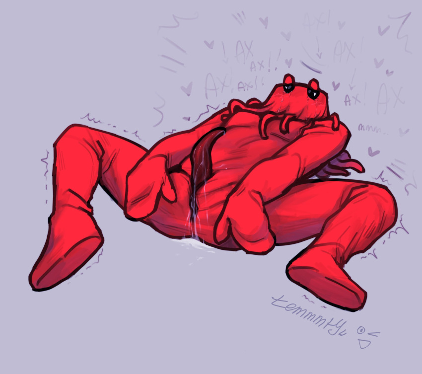 Rule 34 Dont Hug Me Im Scared Male Male Only Penis Red Guy Dhmis