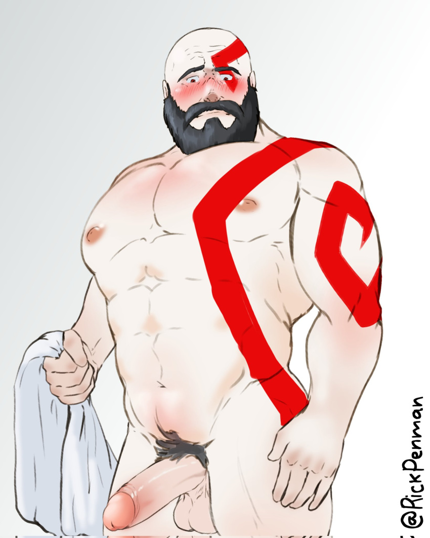 Rule 34 Balls Bara Beard Blush Body Markings Boner Erection Facial 4296
