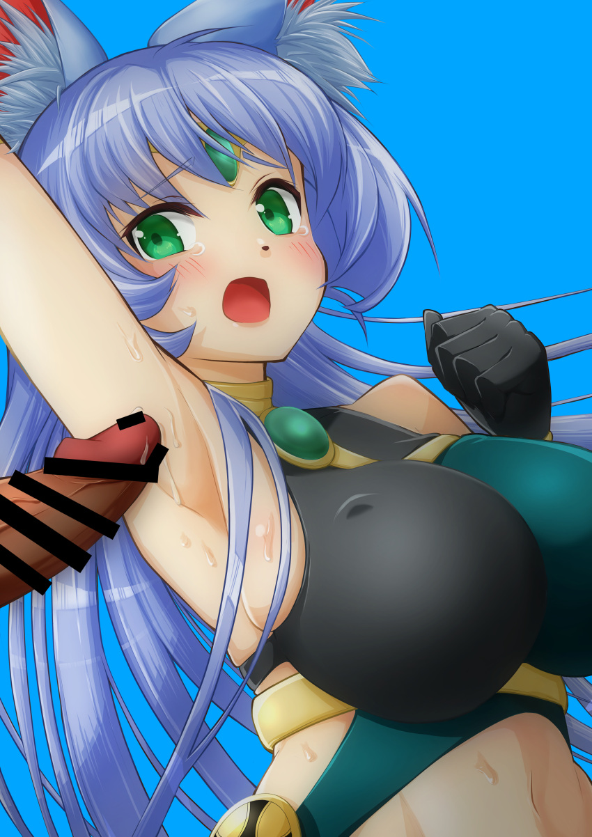 Rule 34 Apollousa Bow Of The Goddess Armpit Sex Armpits Arms Up Big Breasts Censored Duel