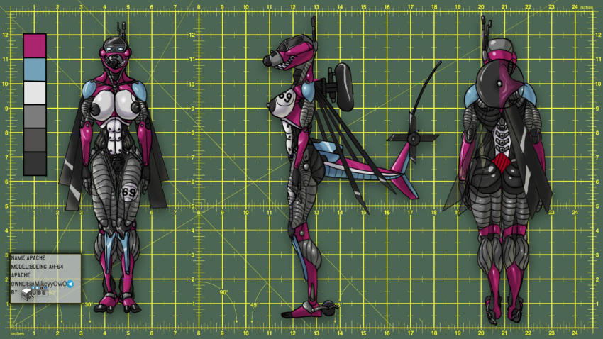 Rule 34 Aeromorph Aircraft Apachejustsomelurker Areola Black Areola 6870