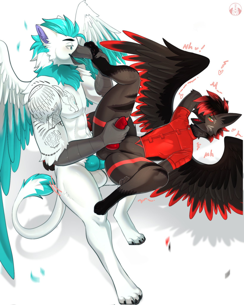 Rule 34 Anal Anal Sex Anthro Avian Blue Body Blue Fur Blue The Birb Bottomless Clothed