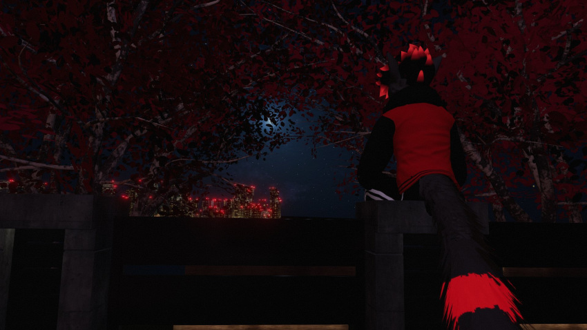 Bbooru 3d Anthro Anthro Only Black Beak Black Fur Fur Furry Furry 6602