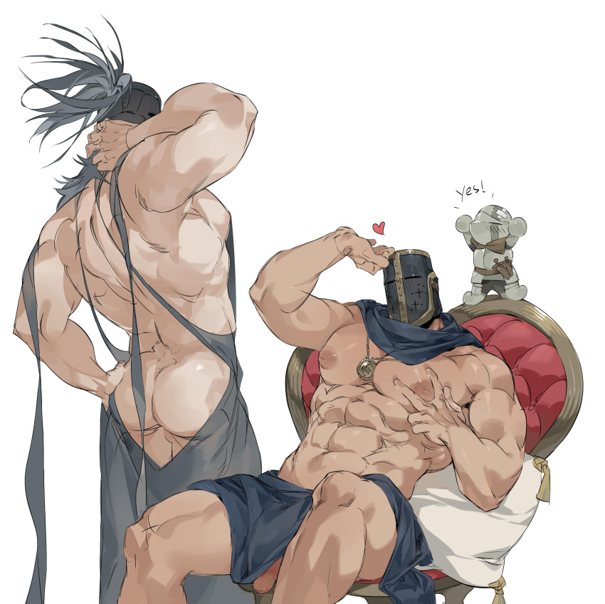 Rule 34 2boys 34am Abs Ashen One Ass Back Muscles Bara Cathedral 4976