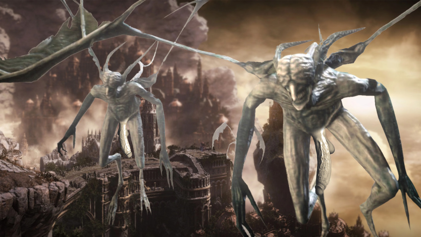 Rule 34 Batwing Demon Batwings Big Penis Darksoul Demon Fromsoftware Gay Gay Sex Giant Penis