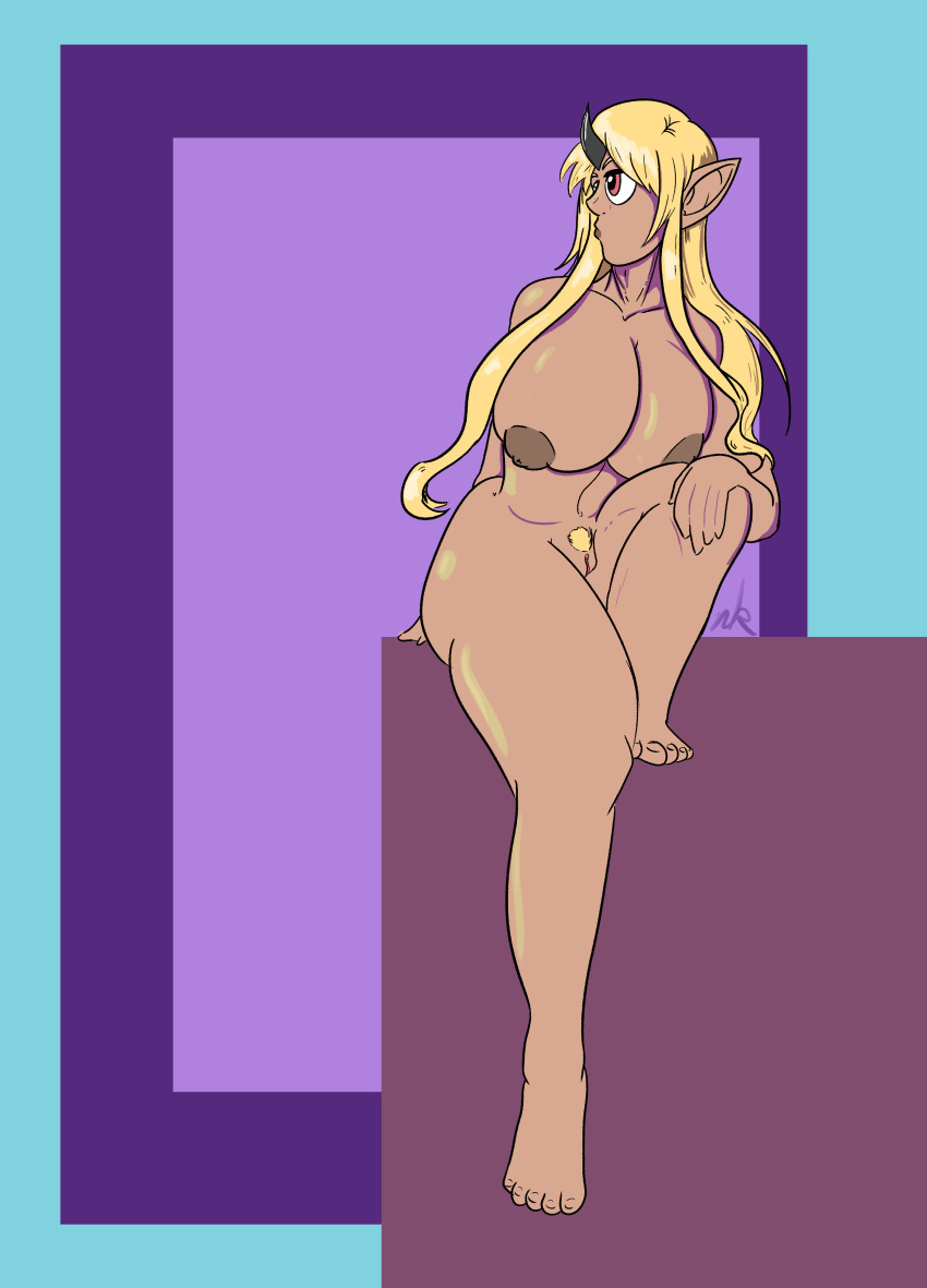 Rule 34 2022 Big Ass Big Breasts Blonde Hair Casual Nudity Dark