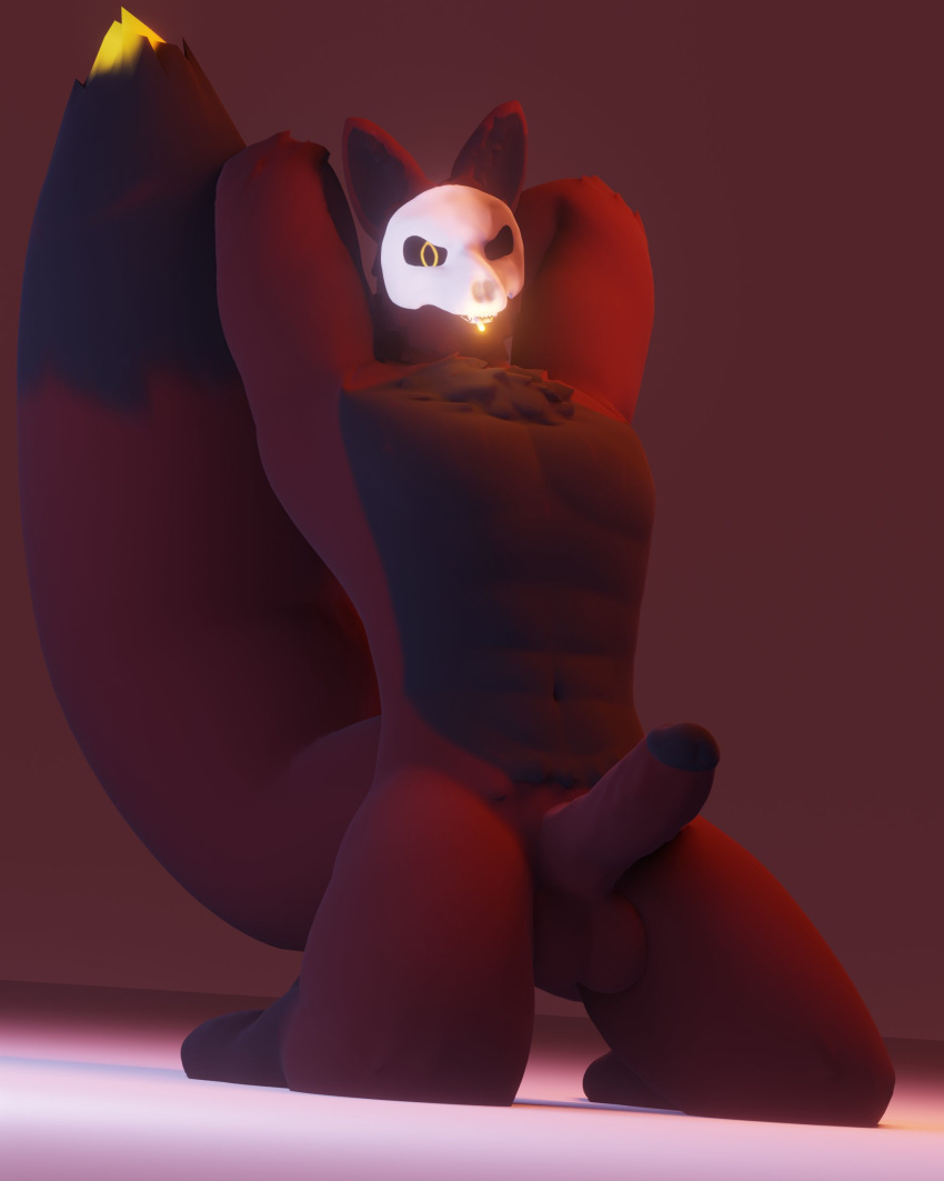 Rule 34 3d 3d Artwork Anthro Anxiboi Arms Behind Back Balls 6761