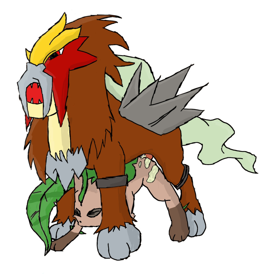 Rule 34 Color Cum Entei Feral Fur Insertion Interspecies Leafeon Male Nude Penis Pokemon Sex