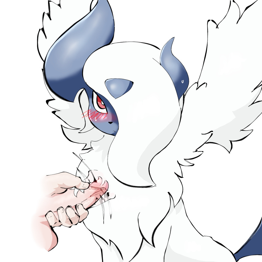 Rule 34 1 1 Absol Absurd Res Aka Leopard Ambiguous Gender Blush Disembodied Hand Disembodied