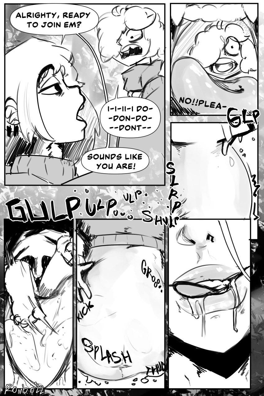Rule 34 Belly Big Belly Female Female Pred Giantess Gulp Gulping Mini 3920