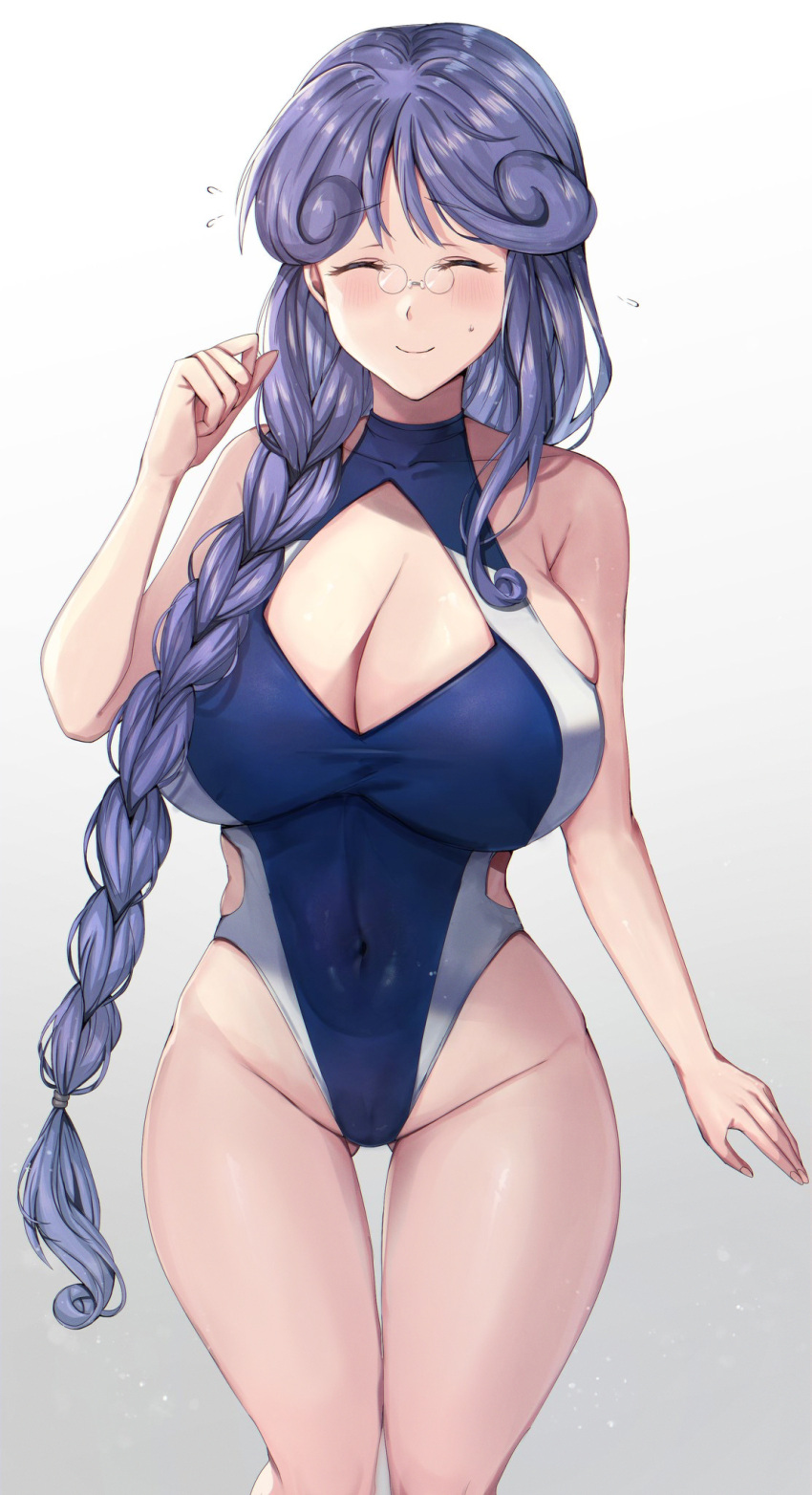 Rule 34 1girls Accord Sensei Big Breasts Breasts Glasses Huge Breasts Large Breasts One Piece