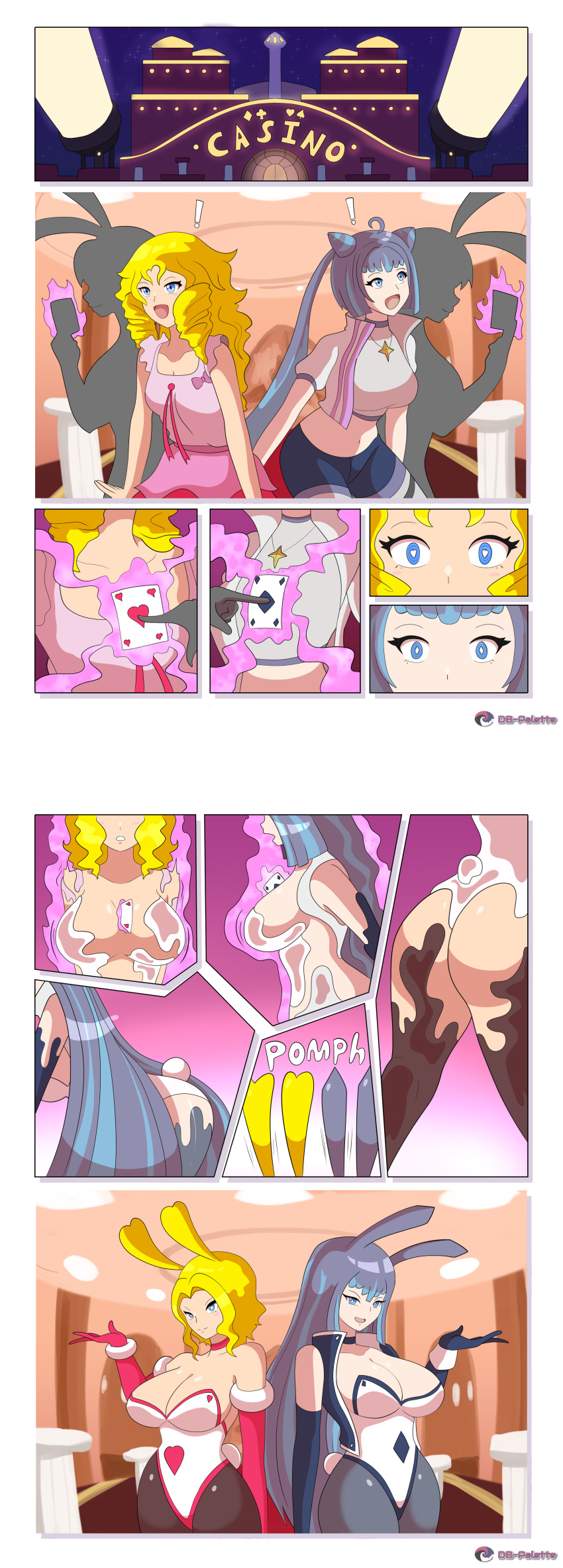 Rule 34 Bimbo Bimbofication Brainwashing Breast Expansion Bunnysuit 9250